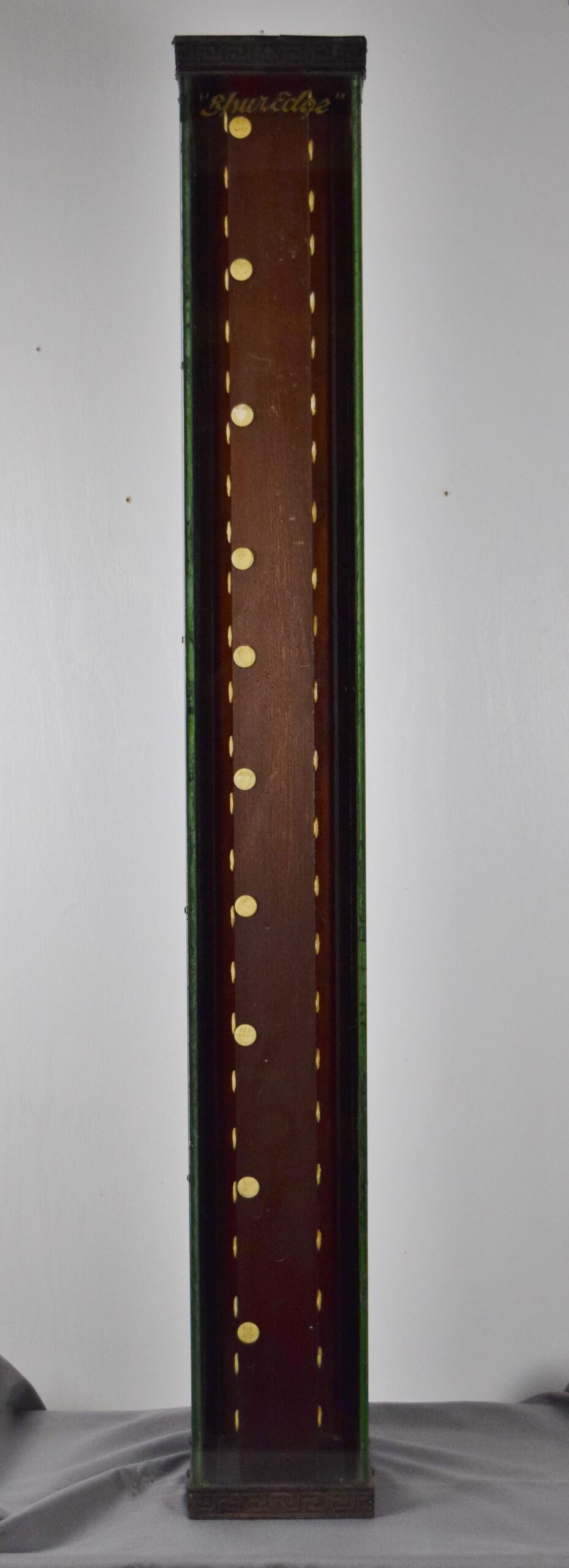 Robeson Shuredge Knife / Scissors Wooden Glass Display Case - Discover ...