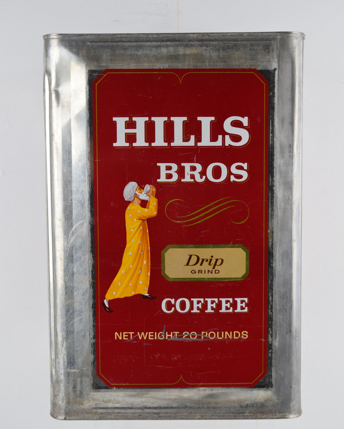 Hills Bros Drip Grind Coffee Tin 20 Pound Restaurant Size - Discover ...