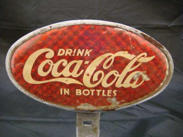License Plate Tag Topper Drink Coca Cola In Bottles Soda - Discover ...
