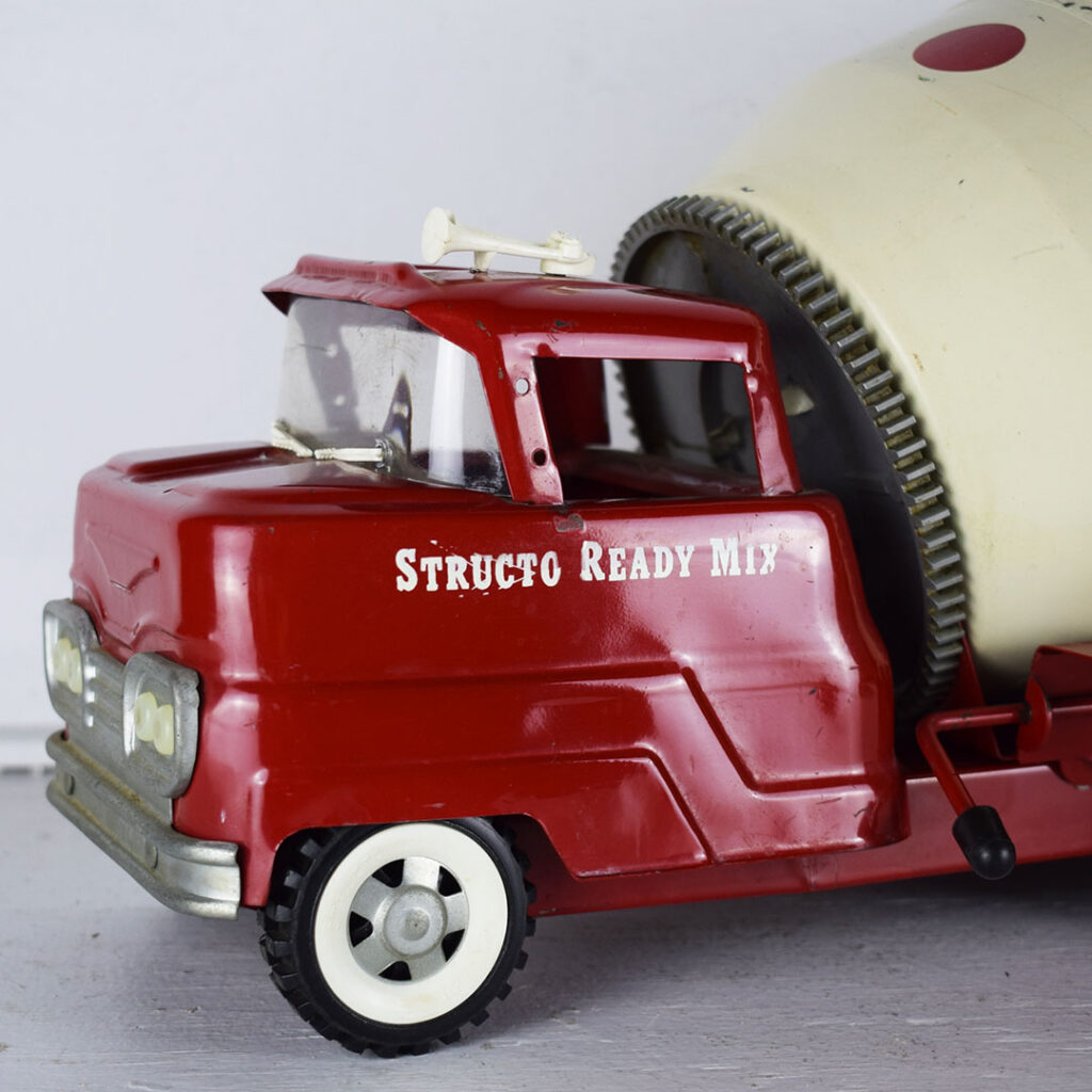 1950s Structo Ready Mix Pressed Steel Concrete Mixer Cement - Discover ...