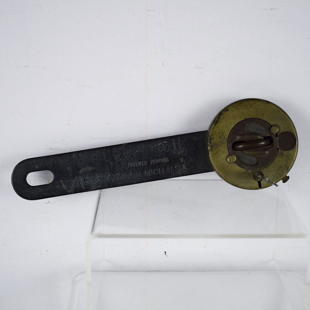 Antique T C Prouty Hasp Lock Barn Door Lock With Key - Discover ...