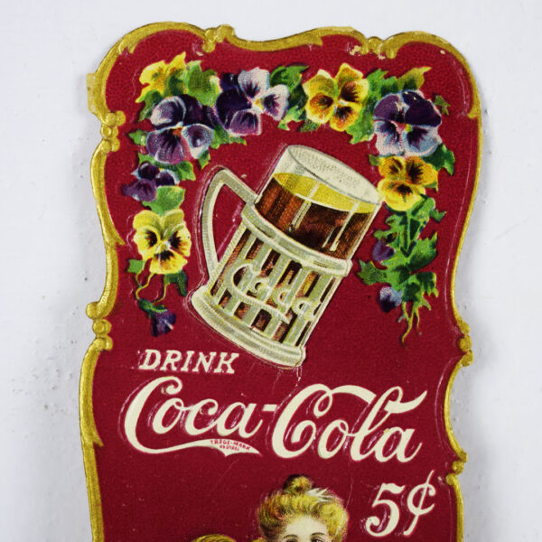 1903 Drink Coca-Cola Embossed Bookmark Lillian Nordica - Discover ...