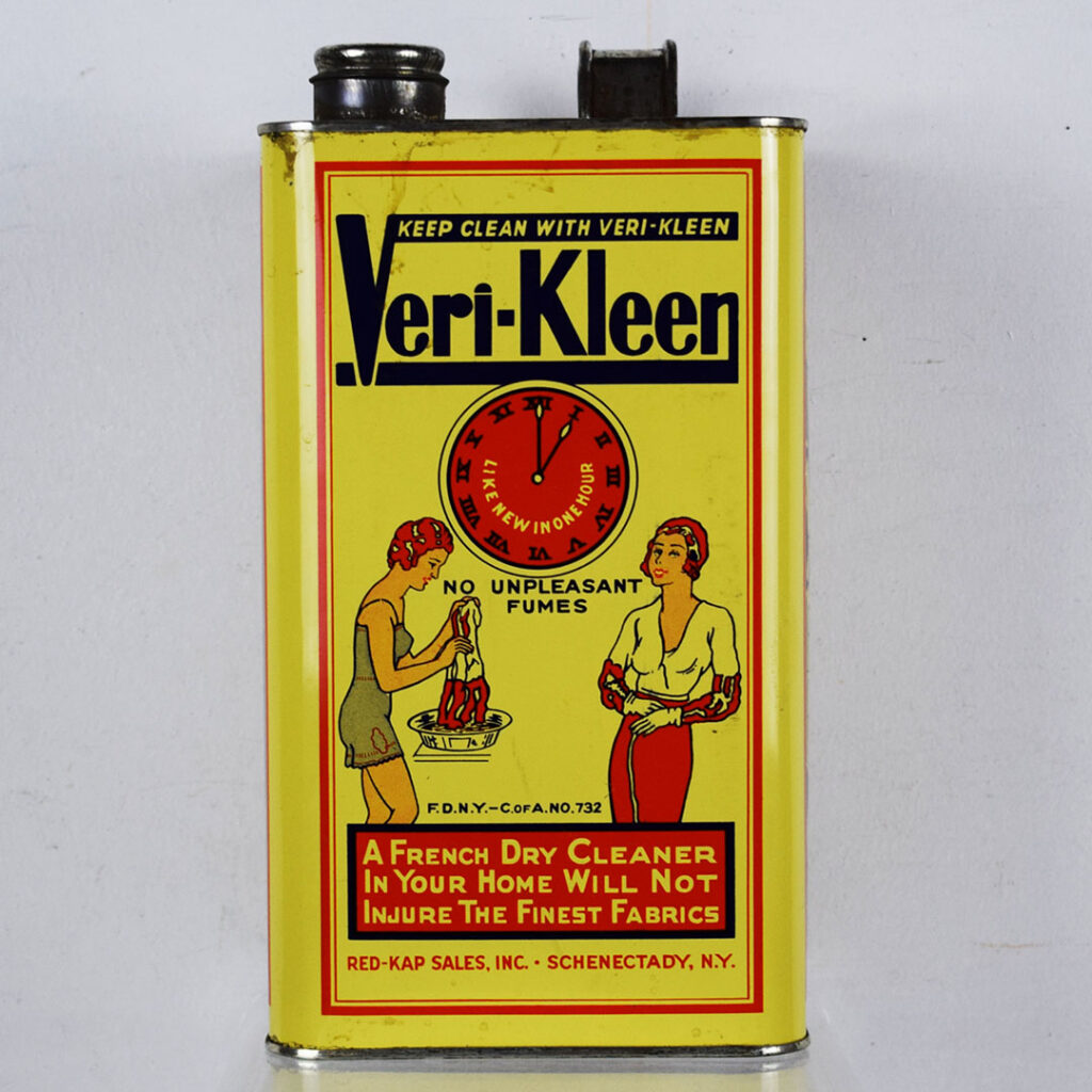 Veri-Kleen Laundry Cleaner 1 Gallon Tin Can Great Graphics - Discover ...