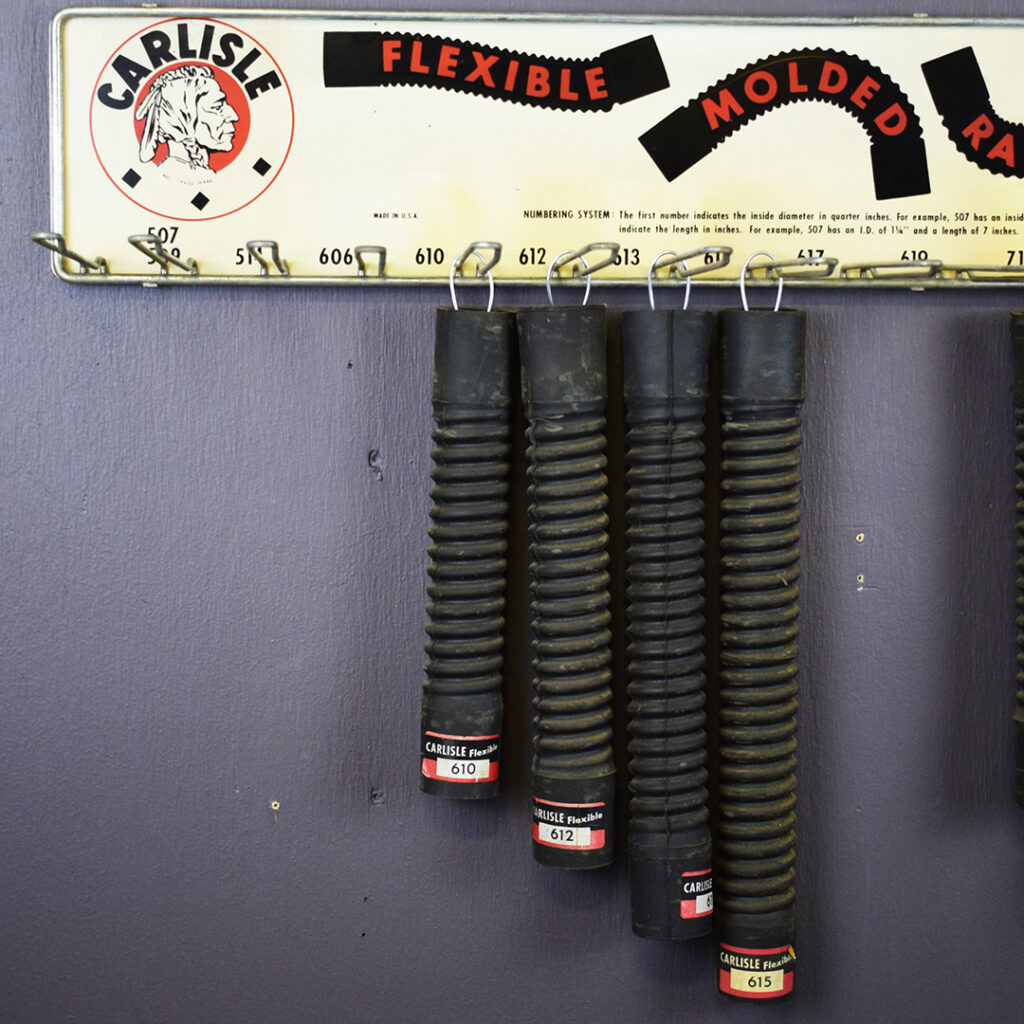 Carlisle Radiator Hose Wall Display Rack With NOS Hoses - Discover ...
