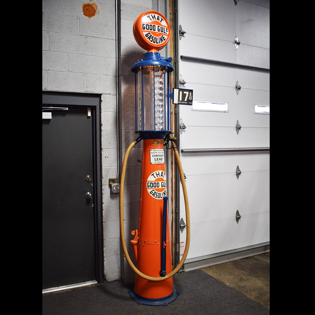 Rush Model K 10 Gallon Visible Gas Pump Gulf Colors - Discover ...
